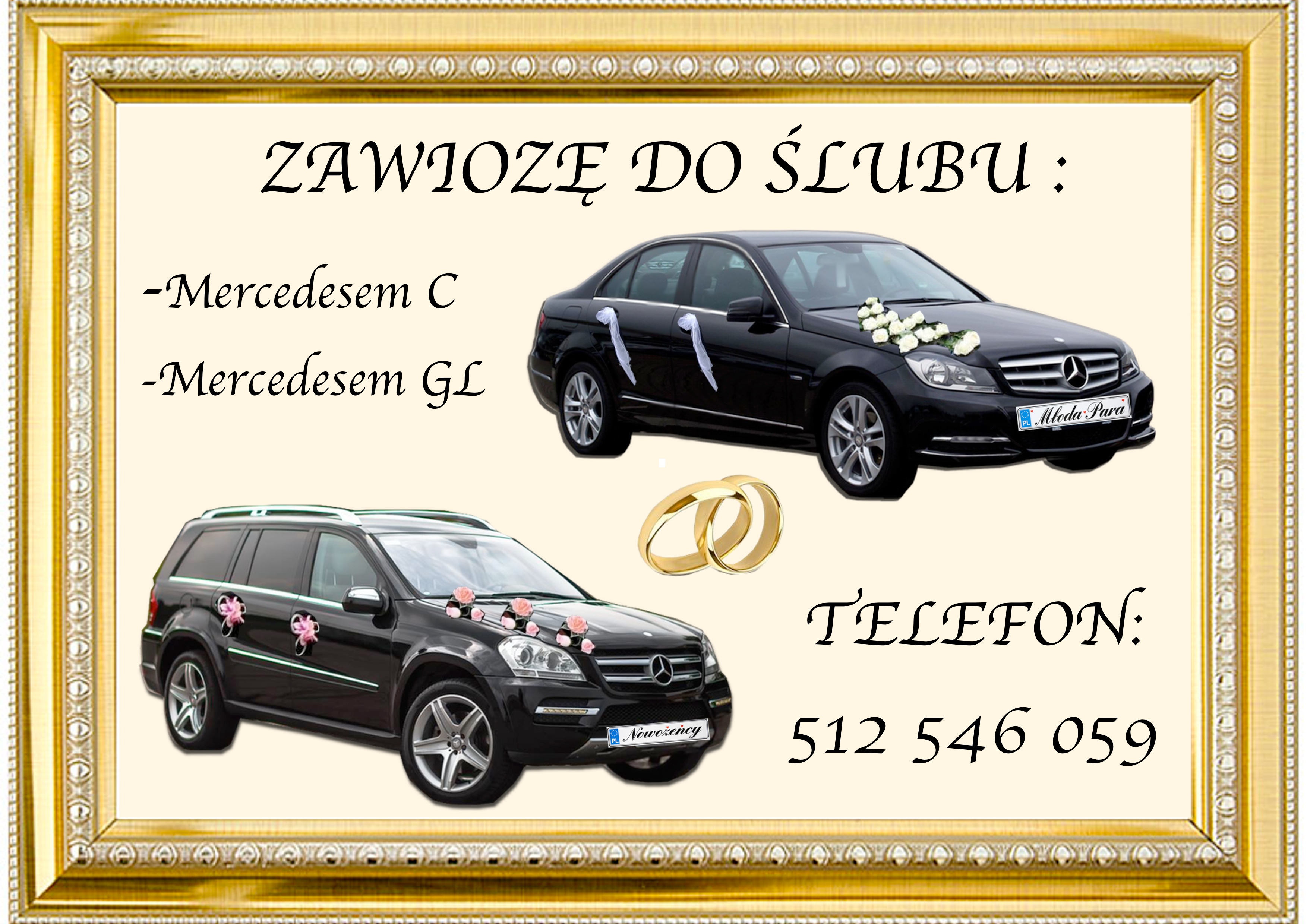Mercedes do ślubu i wesela - Auto do ślubu Białobrzegi