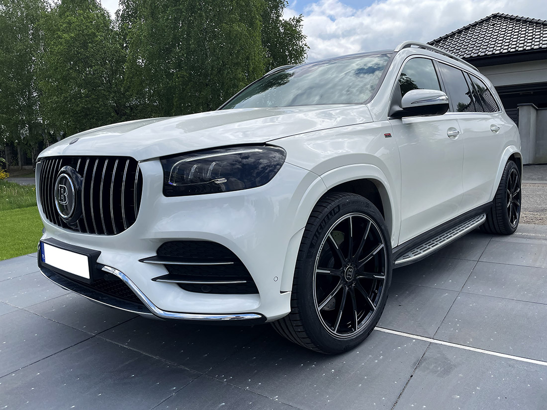 NA WESELE | Mercedes GLS powered-by-brabus - Auto do ślubu Częstochowa